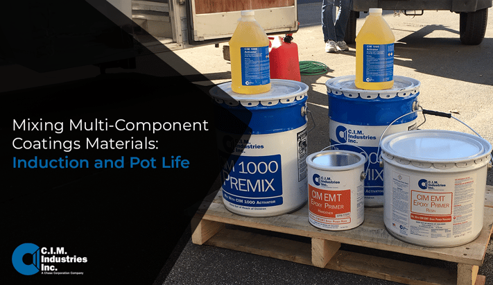 Mixing Multi-Component Coatings Materials: Induction Time and Pot Life